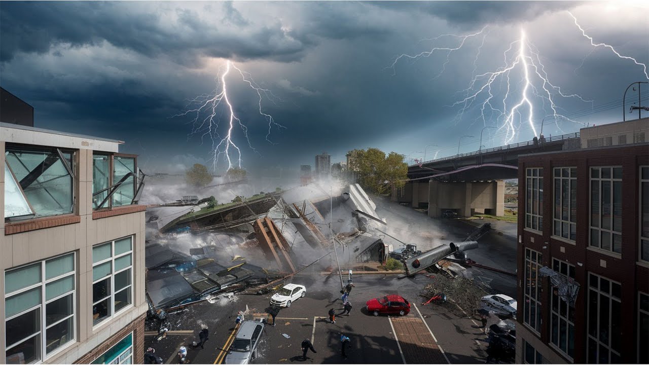 Chaos in France today !! Cyclone Garance exploded on Reunion Island ...