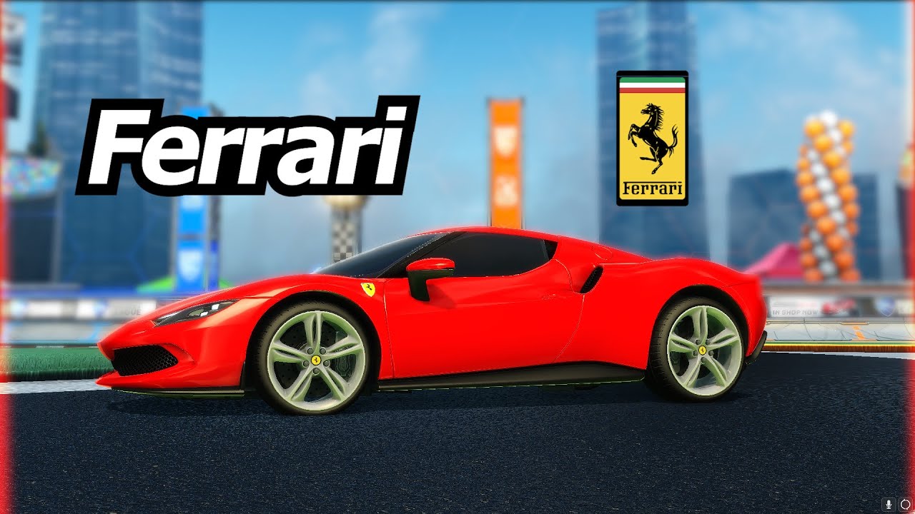 Ferrari in Rocket League - YouTube