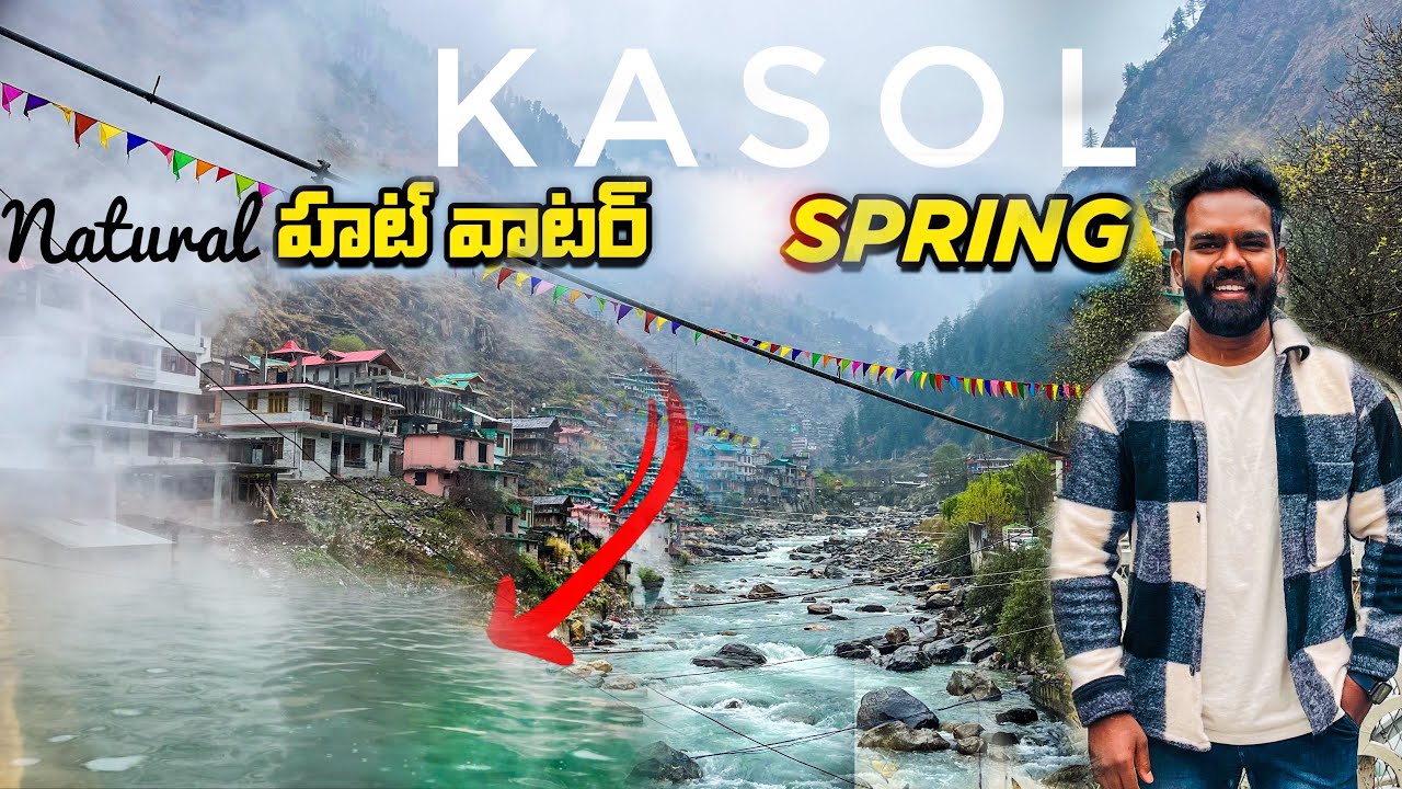 Kasol Manikaran sahib | Hot water spring Telugu vlog | Charan vlogs ...