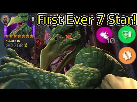 My First Ever 7 Star Champion Is Awesome! 7 Star Rank 1 Sauron ...