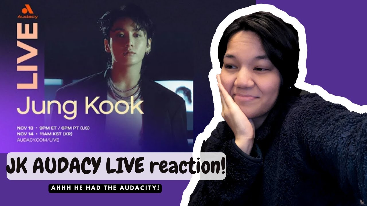 JK Audacy Live! || AMAZING || REACTION! - YouTube
