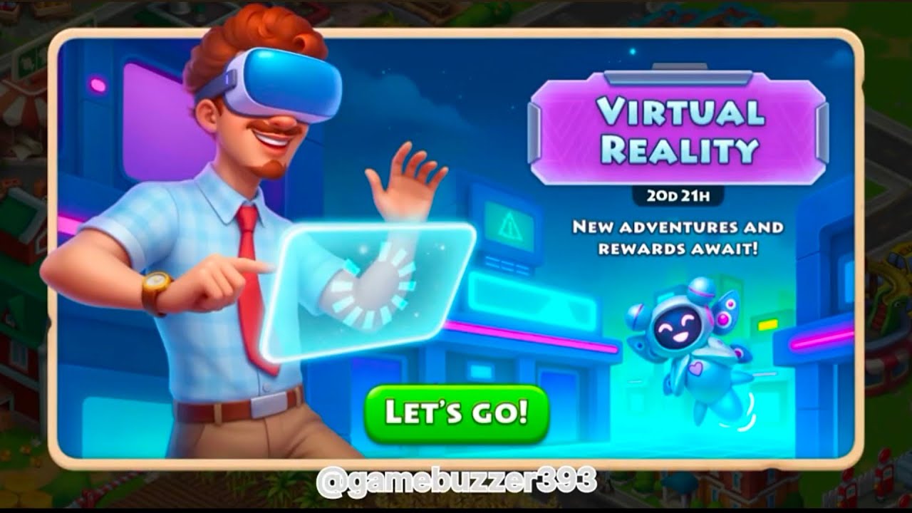 VIRTUAL REALITY FULL WALKTHROUGH PART 1 I TOWNSHIP GAMES I MINI GAMES ...