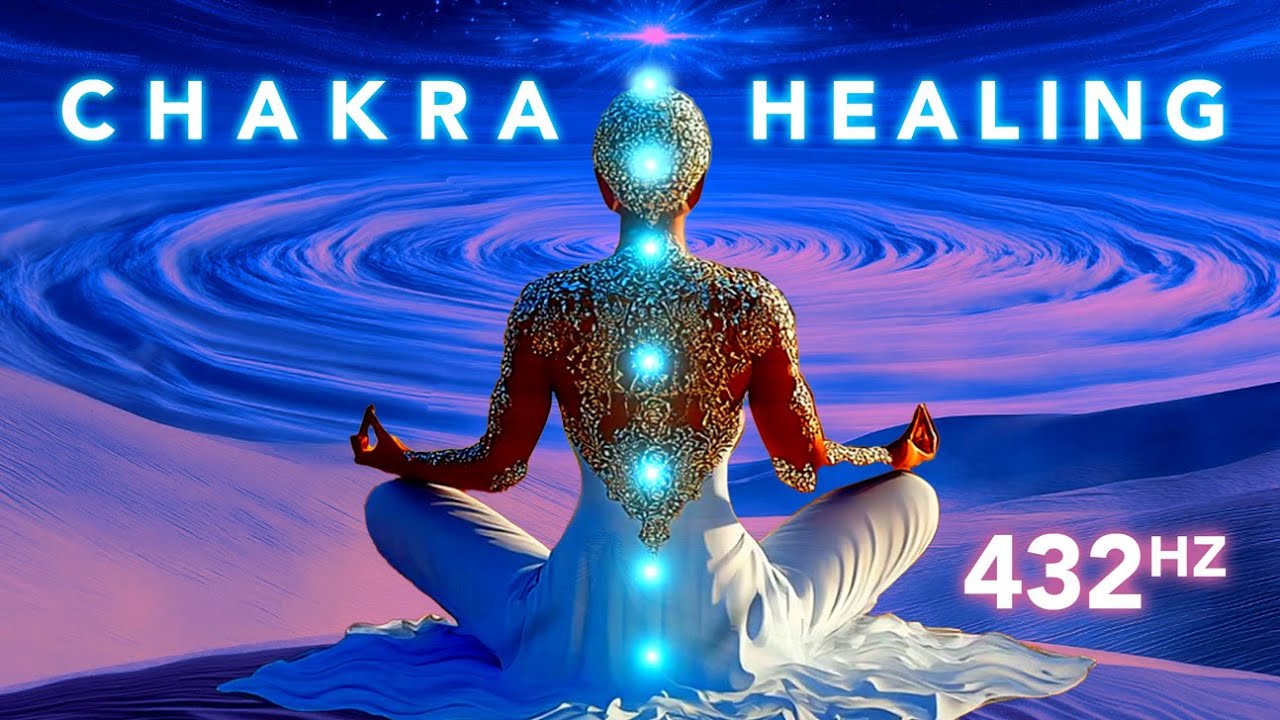432 Hz Balance Chakras While Sleeping, 7 Chakras Healing Music, Release ...