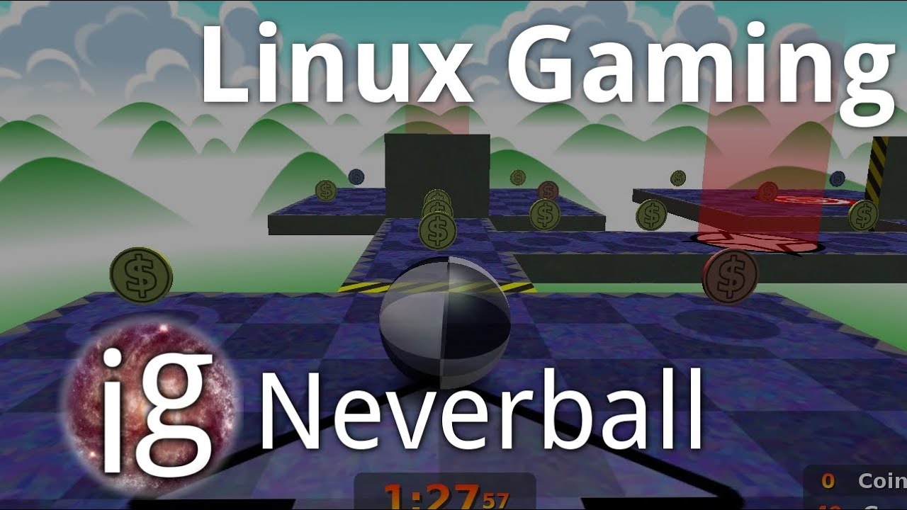 Neverball Review - Linux Gaming - YouTube