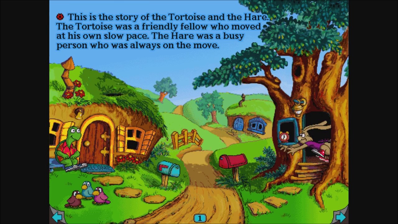 Living Books: The Tortoise and the Hare - Part 1 - Read and Play ...