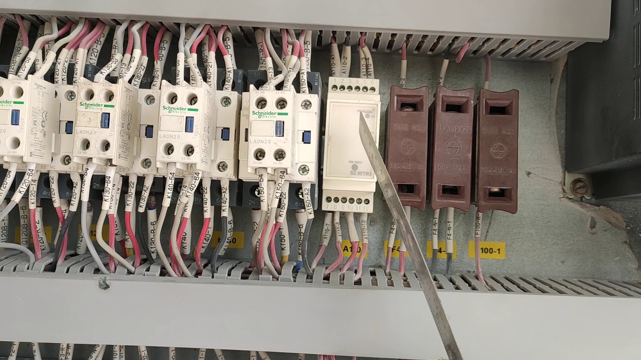 Metso stone crusher 200tph primary section electrical panel - YouTube