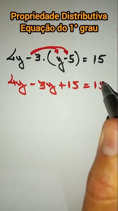 🛑 Vamos Aprender Propriedade Distributiva EquaÇÃo Do 1° Grau Shorts