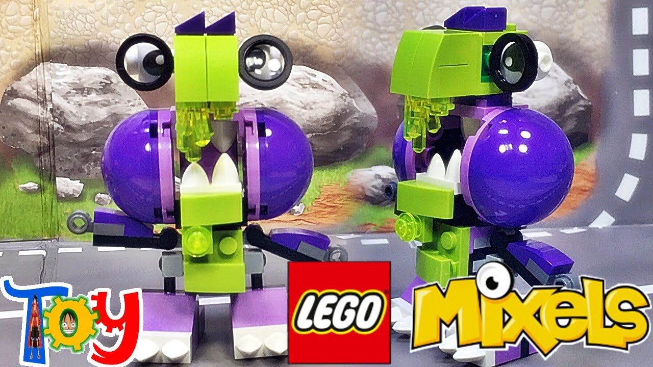 레고 믹셀 드리발 41548 스낵스 41551 혼합종 머프 조립 리뷰 Lego Mixels mixed-up MURP - YouTube