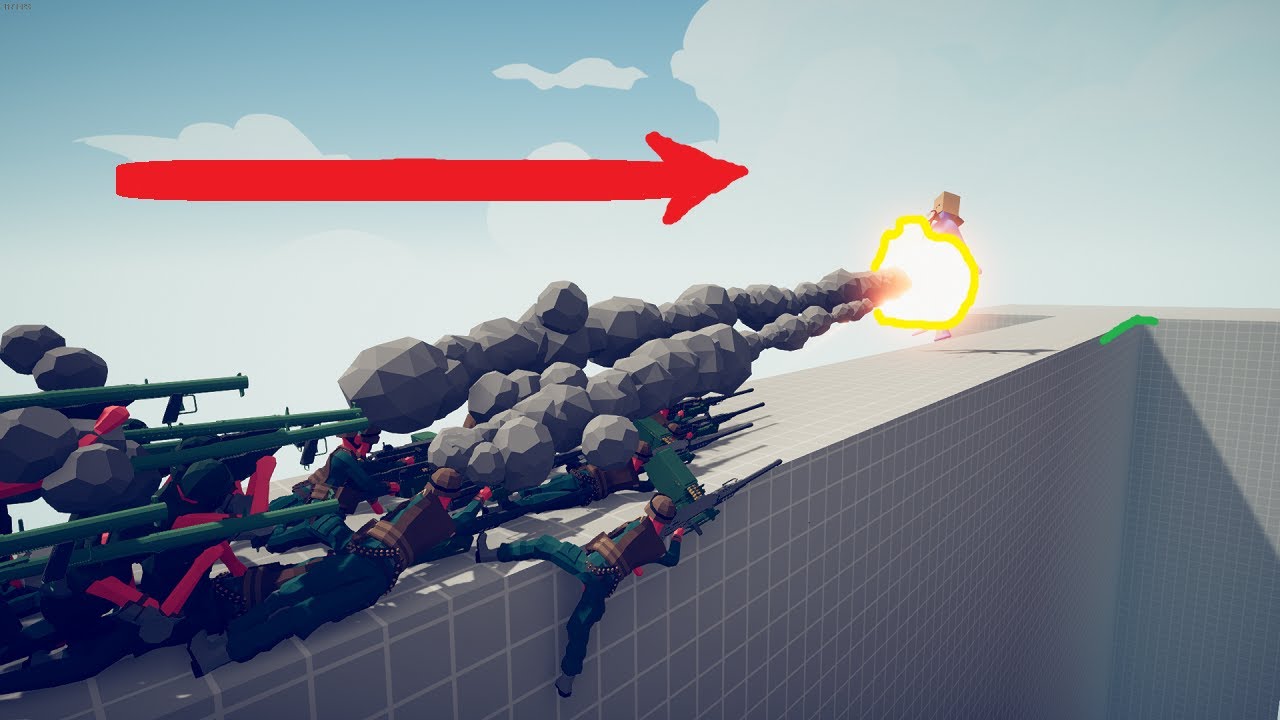 Army VS Massive Box Head - Totally Accurate Battle Simulator - YouTube