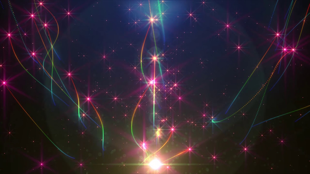 4K Ribbons Space Spread ~ Colorful Moving Background for Edits ~ AA-vfx ...