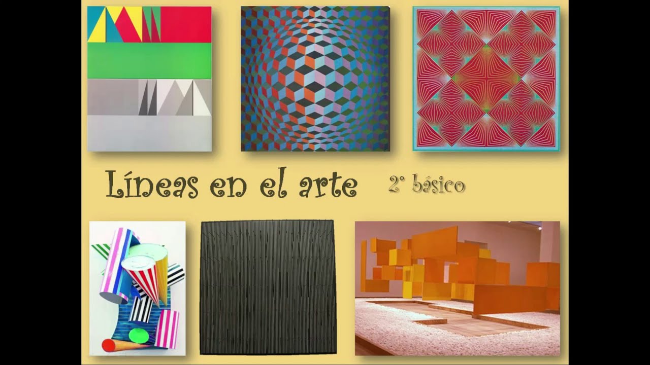 2° Líneas en el arte Quebradas y Onduladas - YouTube