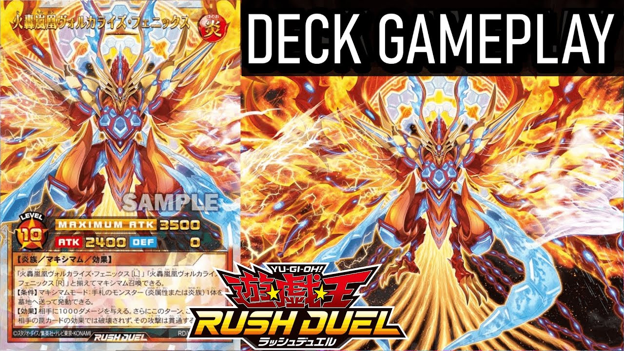 Blazebolt Chemistorm Fenghuang Volcalize Phoenix - Pyro DECK - Yu-Gi-Oh ...