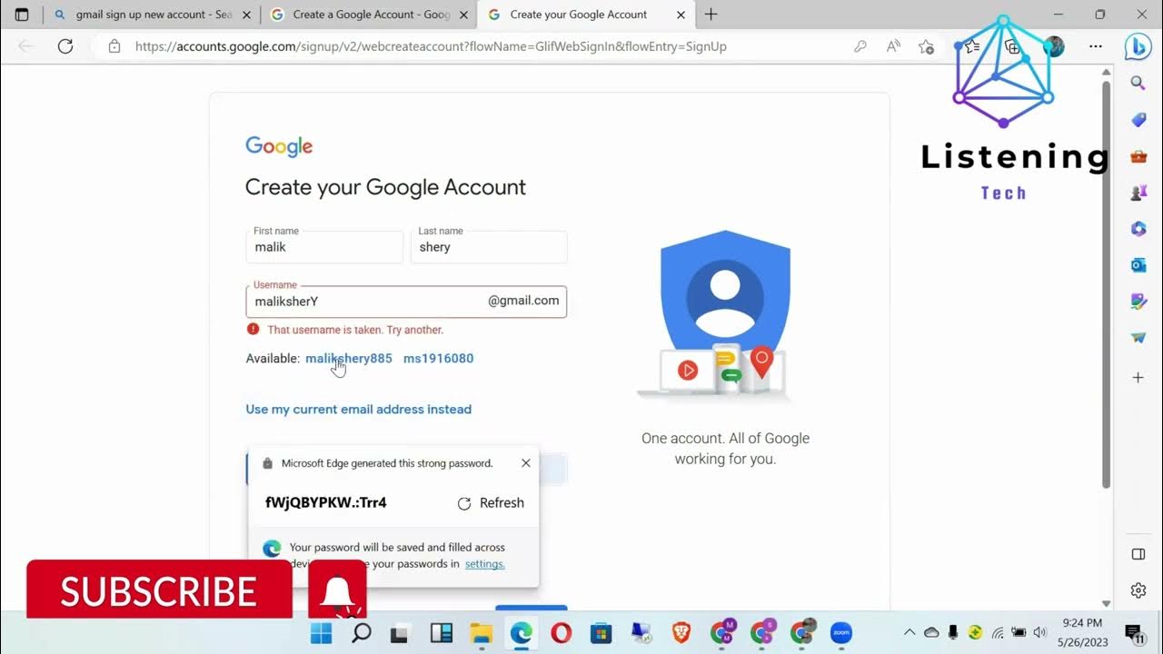 How to create gmail account without phone number/create unlimited gmail ...