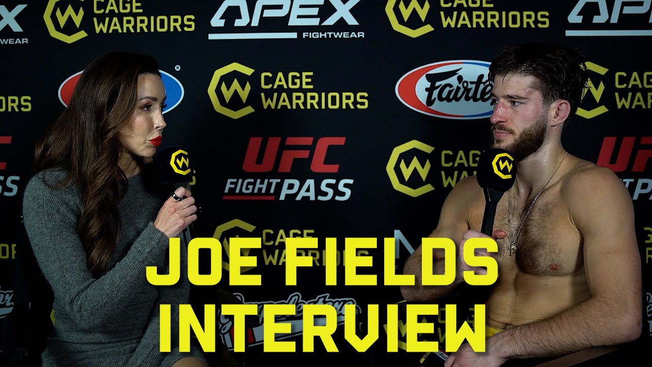 ‘Take the Hard Fights and Keep Improving Yourself!' CW 185 Joe Fields ...