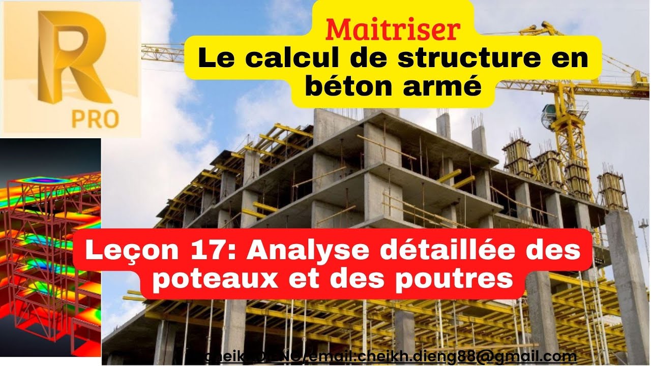 Maitriser le calcul de structure en béton armé #17_ Analyse détaillée ...