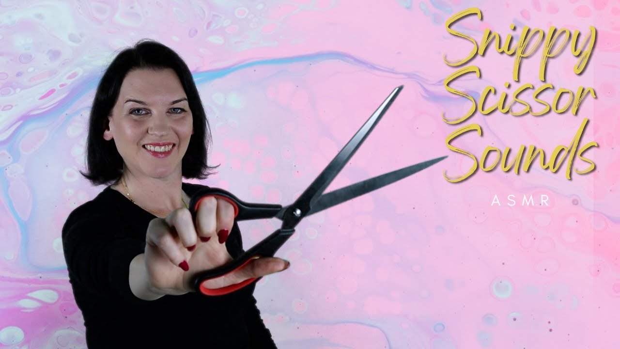 Snippy Scissors Sounds ASMR - YouTube