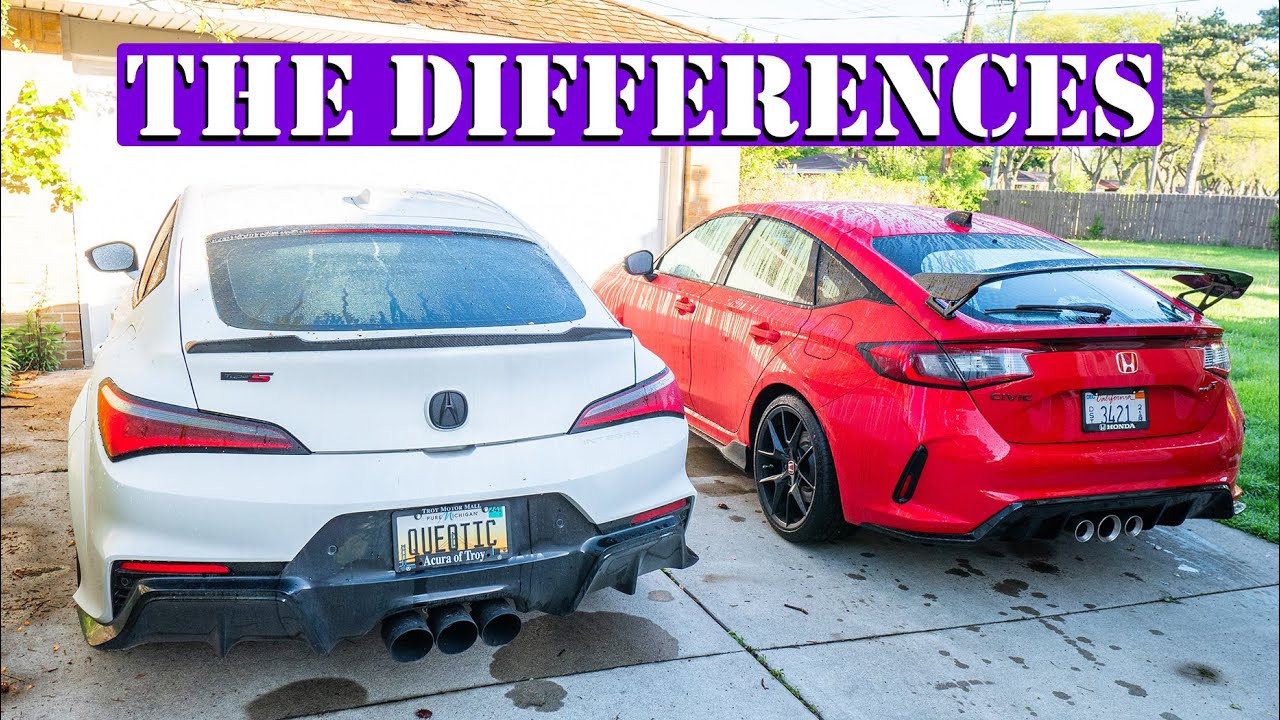 Integra Type S vs Civic Type R: Which is the better car for you? - YouTube