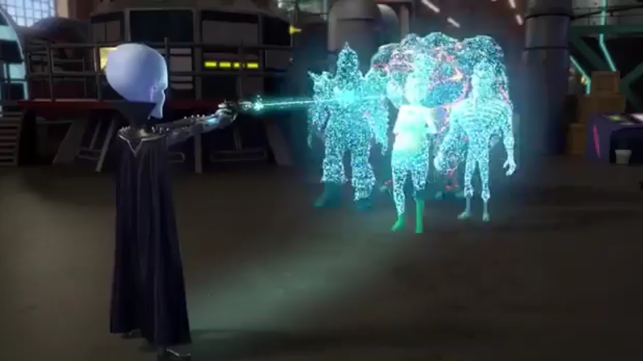 (Real) Megamind actually uses the Dehydration Gun - YouTube