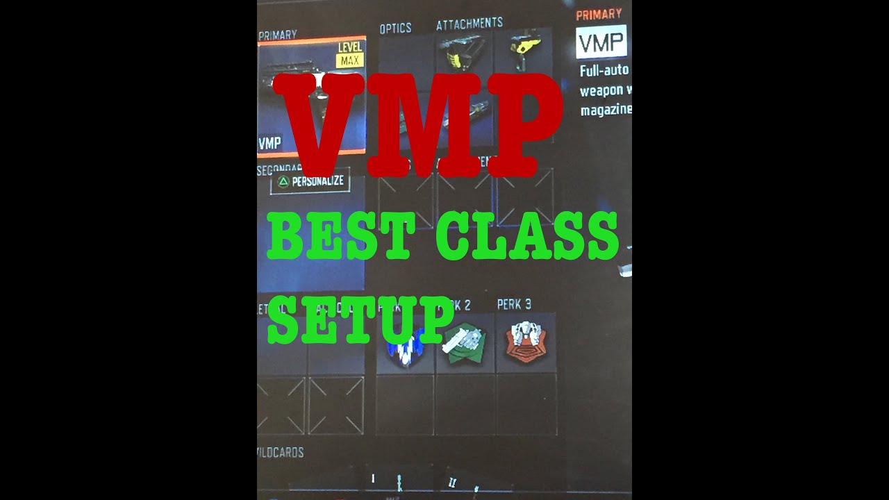 MY BEST CLASS SETUP FOR THE VMP - YouTube