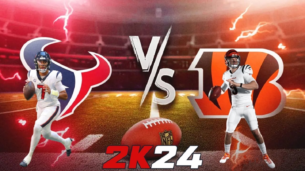 NFL 2k24 | Houston Texans at Cincinnati Bengals | NFL 2k5 Resurrected ...