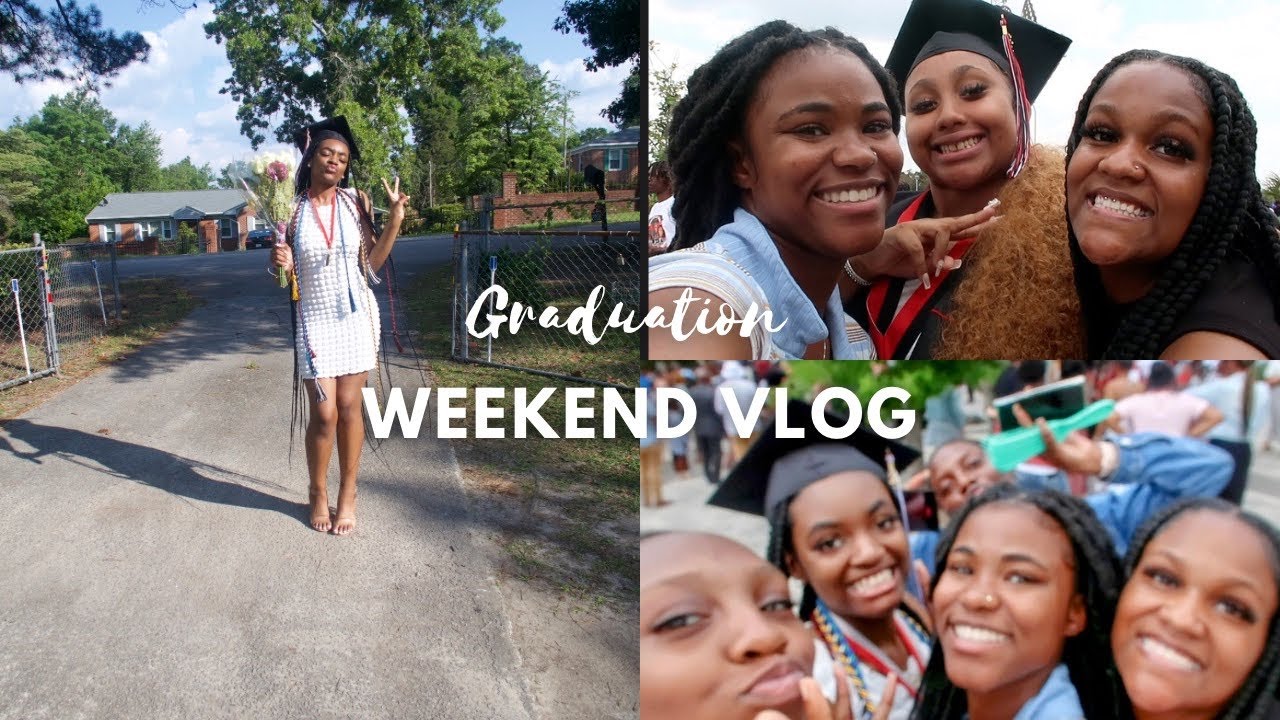 Weekend vlog *Graduations & Graduation Parties!!* - YouTube