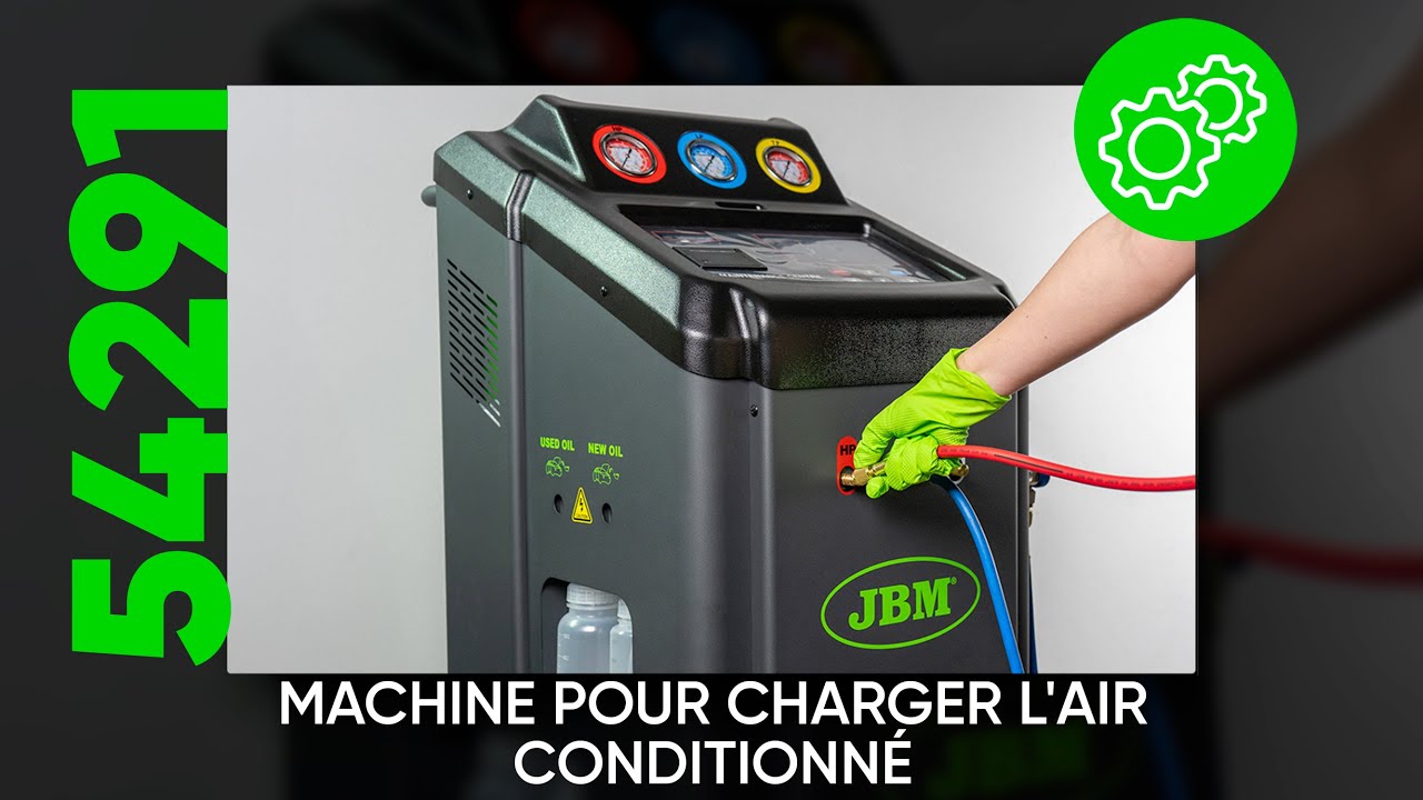 COMMENT UTILISER la MACHINE DE CHARGE DE CLIMATISATION pour votre ...