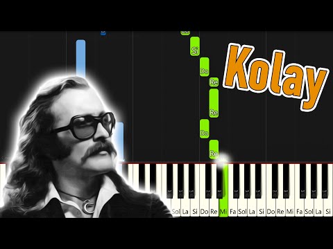 Deniz Üstü Köpürür - Kolay Piyano Nasıl Çalınır