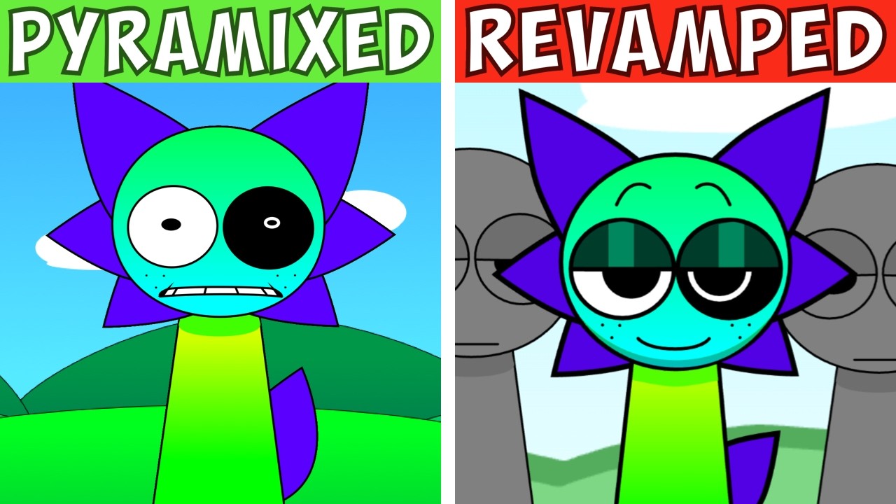 Incredibox Sprunki | UPDATE Pyramixed VS Revamped - YouTube