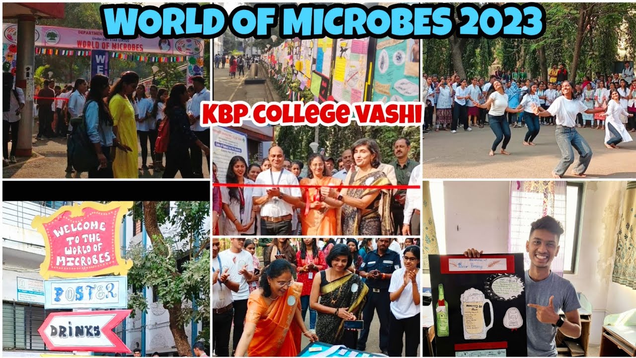 World of Microbes 2023 || KBP COLLEGE VASHI || College Vlog || - YouTube