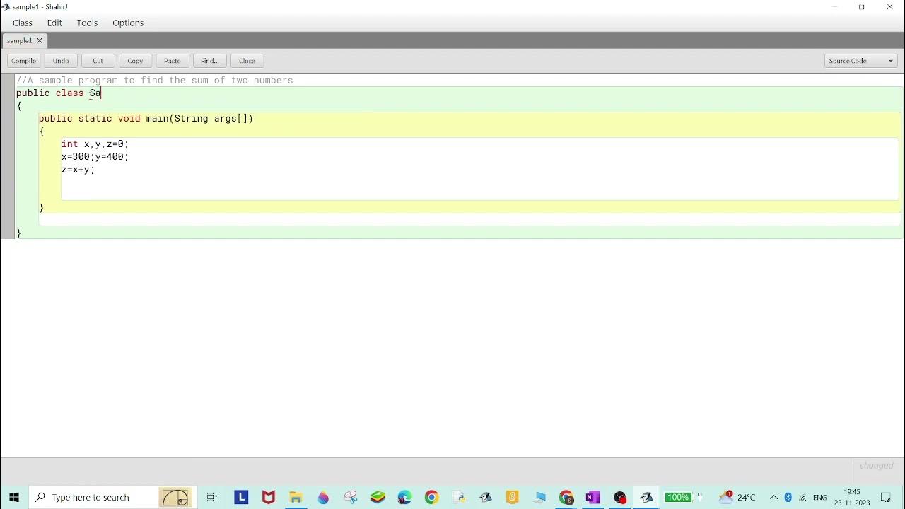 Basic Java program for learners - YouTube