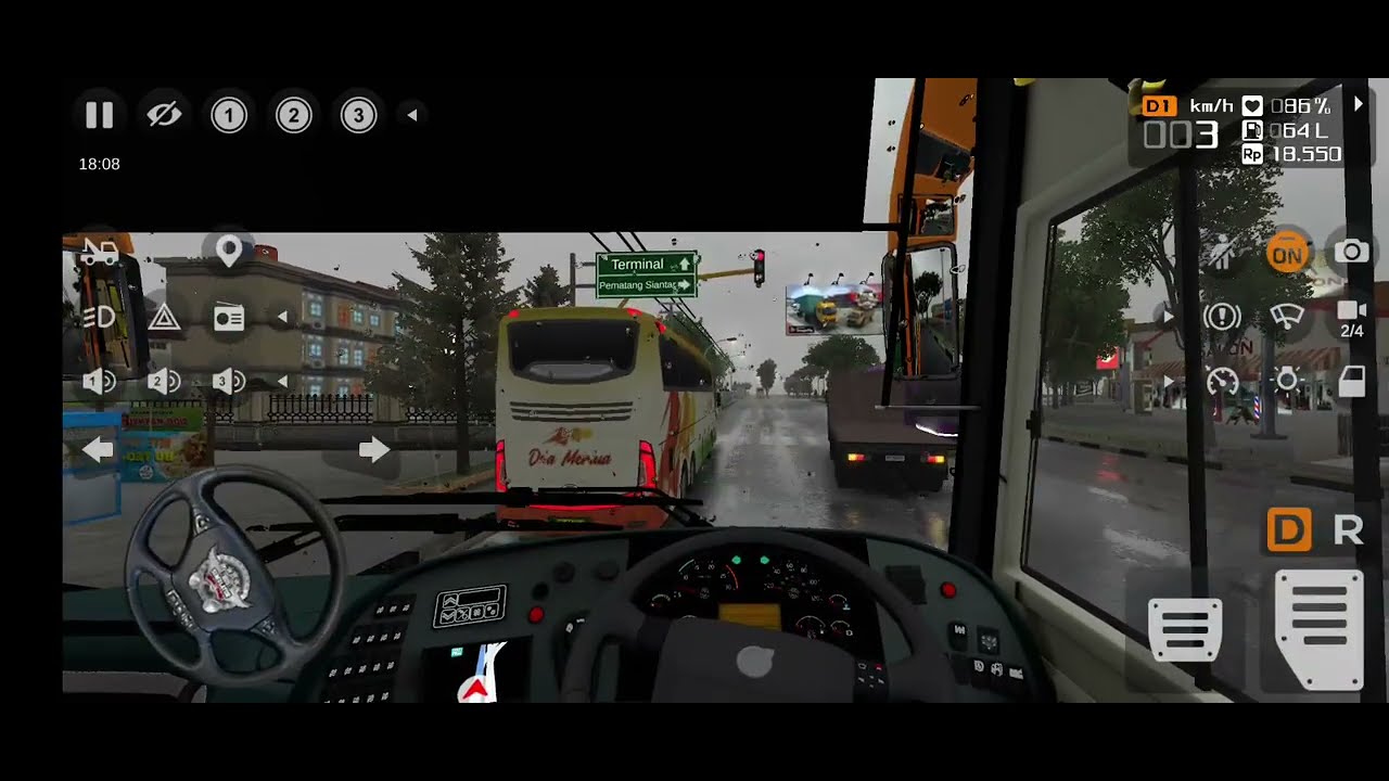 Bus driver sleeper game gamingvideo viralgaming busking busgaming game - YouTube