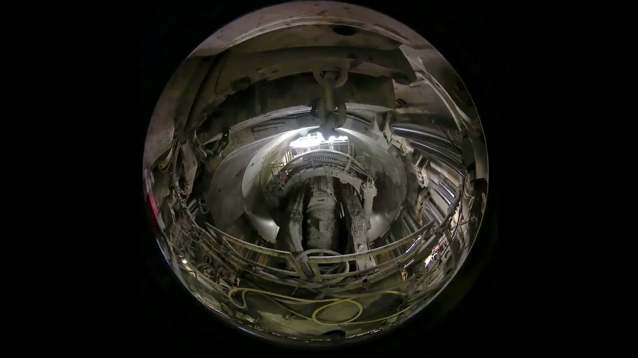 RING BUILDING 4 ( FISH EYE ) TBM ANNA S-760 - YouTube