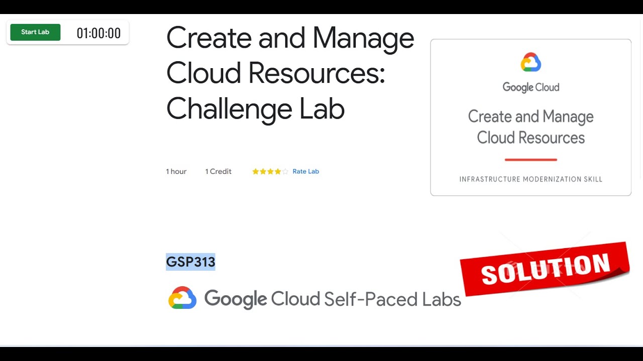 Create And Manage Cloud Resources Challenge Lab Qwiklabs Gsp313 New Youtube