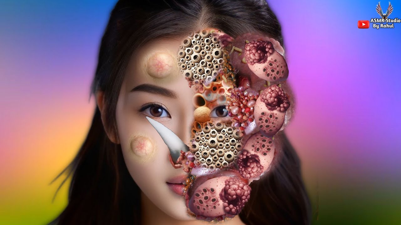 Asmr Removal Fleas & Dog Ticks Infected Trypophobia From Face Asmr ...