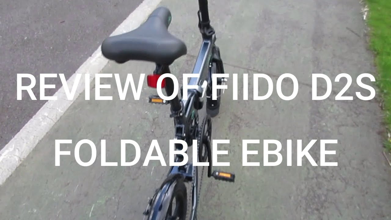 Review of Fiido D2S Foldable Ebike - YouTube
