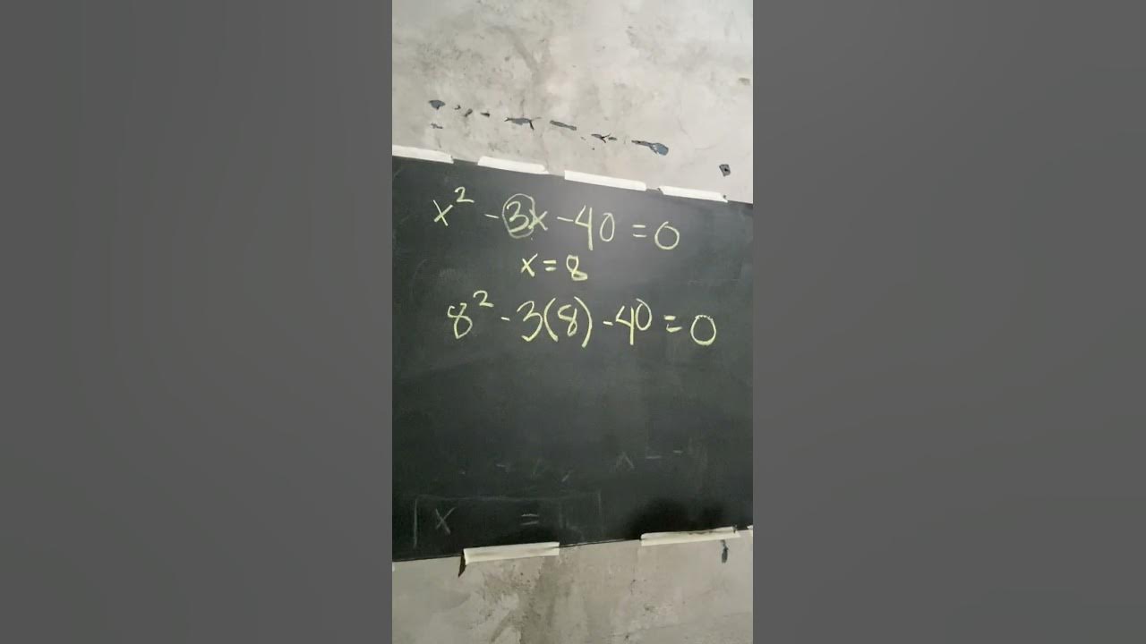 Mathematics Tutorial-Polynomial Equations - YouTube