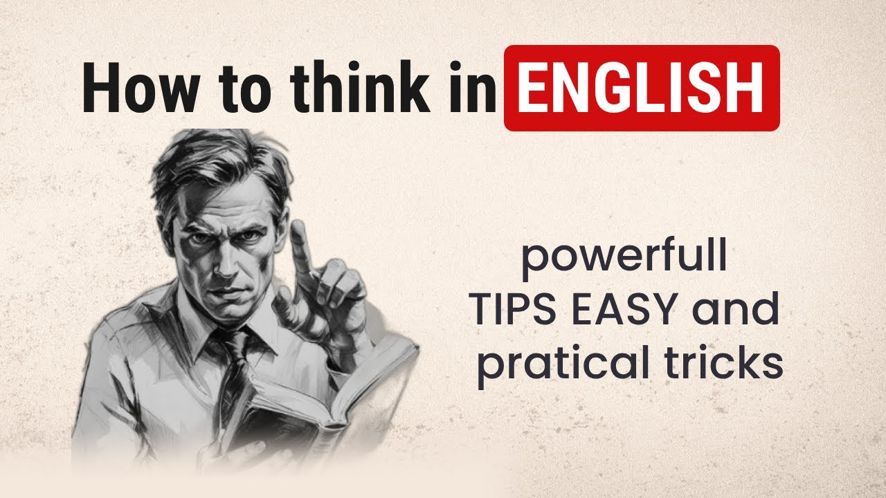 How to think in English: Step-by-Step Guide for Beginners PART 1 - YouTube