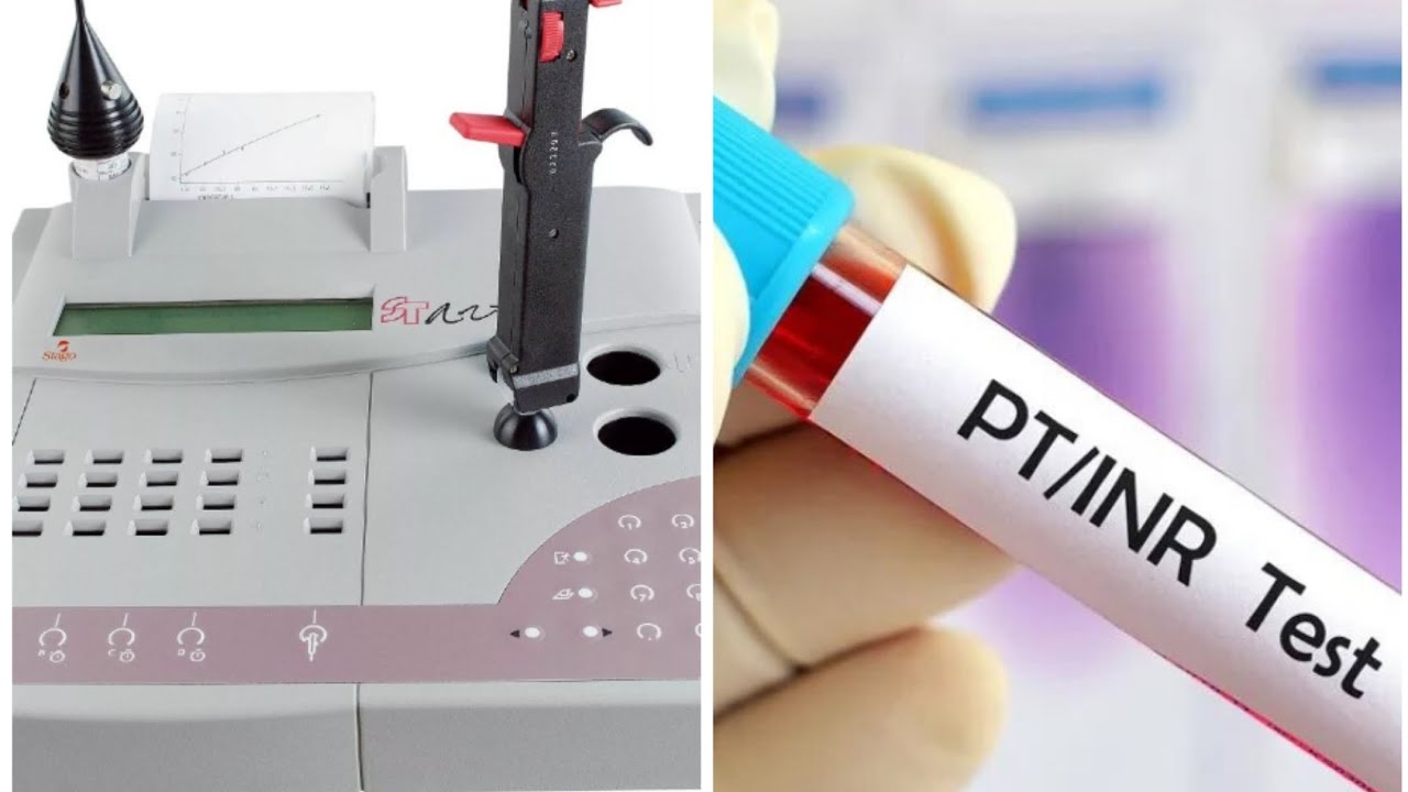 طريقة عمل تحليل Prothrombin time ( Pt ) وقيمة INR على جهاز ستاكو Stago ...