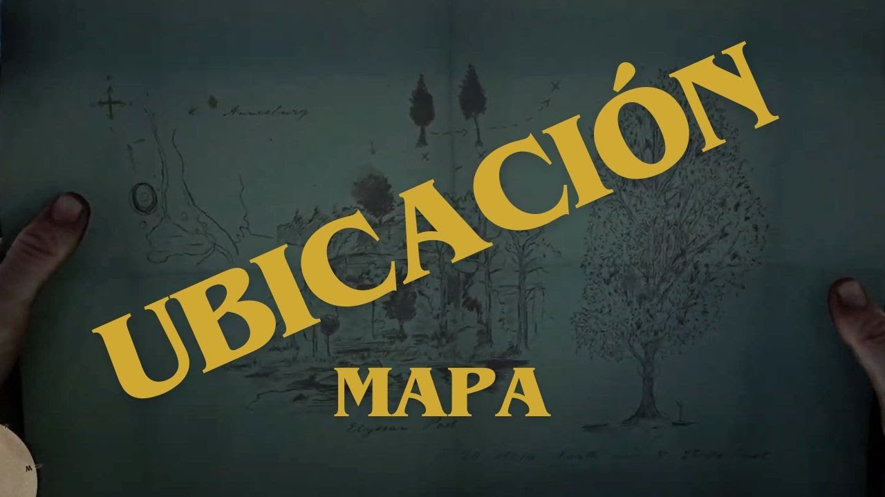 RDR2.Ubicación Mapa Dibujado en Reed Cottage Parte 1/2 - YouTube