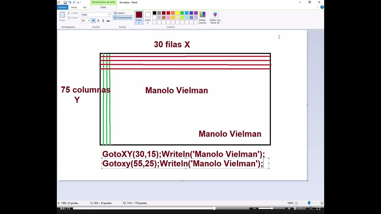 GotoXY Pascal - YouTube