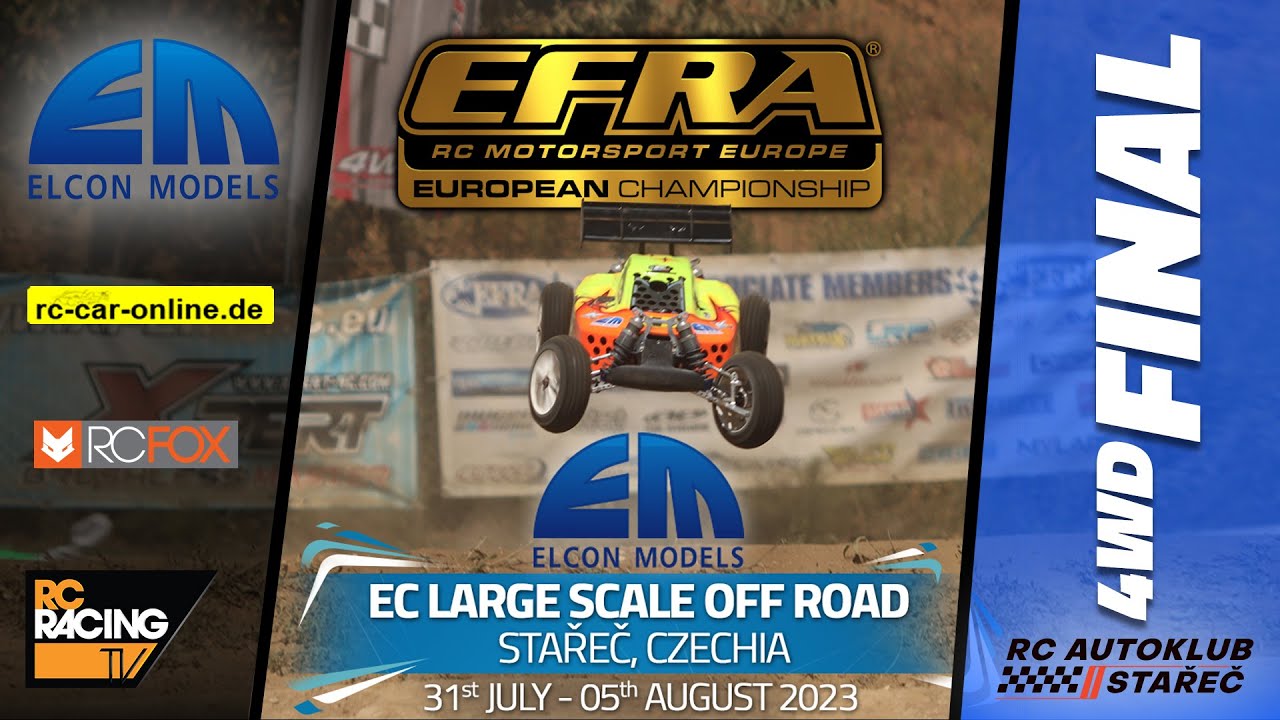 Main FINAL 4WD // EFRA European Championships 2023 Presented by Elcon ...