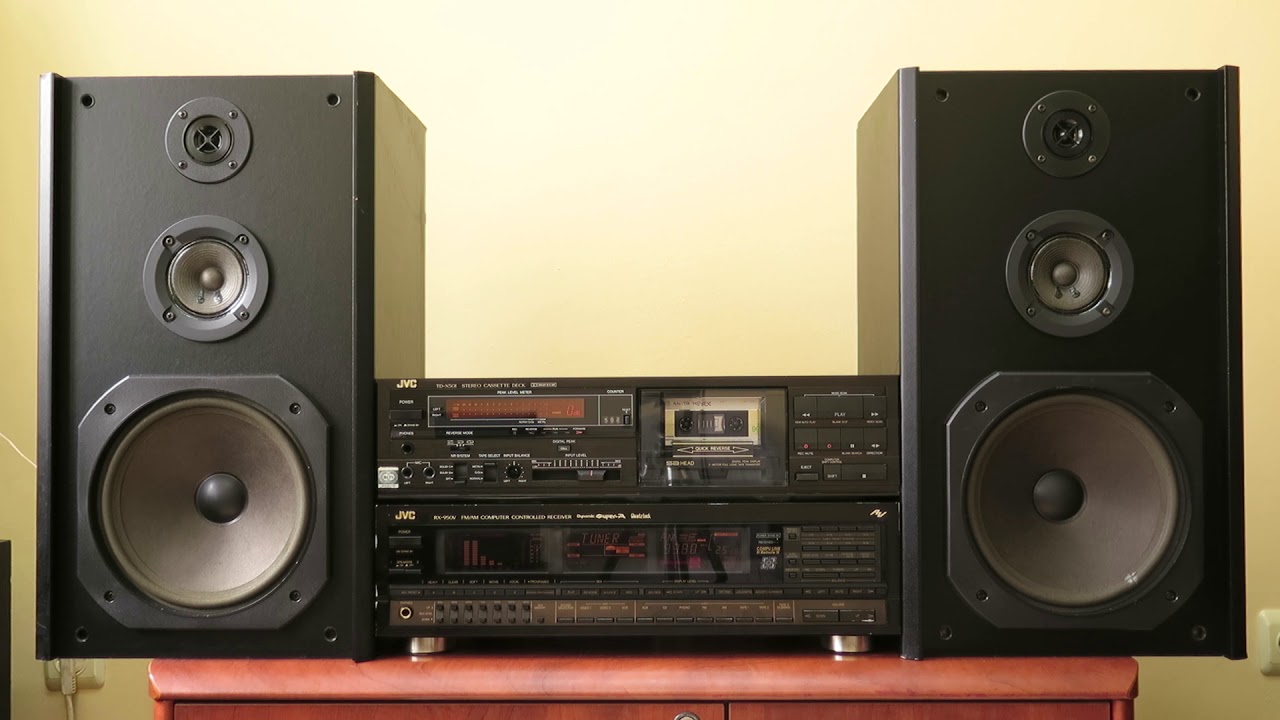 Onkyo SC 360 JVC RX 950V radio mode - YouTube