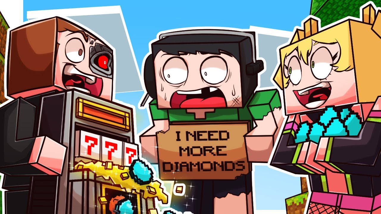 NOGLA HAS A MINECRAFT GAMBLING PROBLEM - YouTube