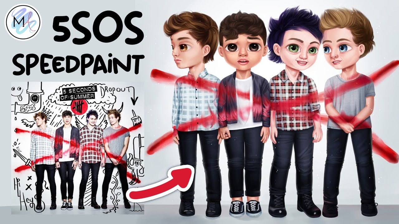 5sos Drawing