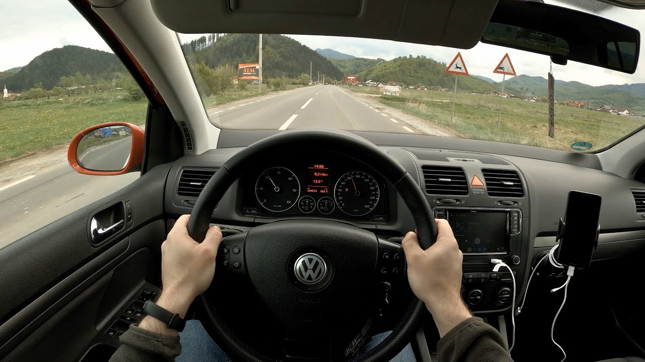2005 VW Golf 5 TDI - POV Drive (Binaural Audio) - YouTube
