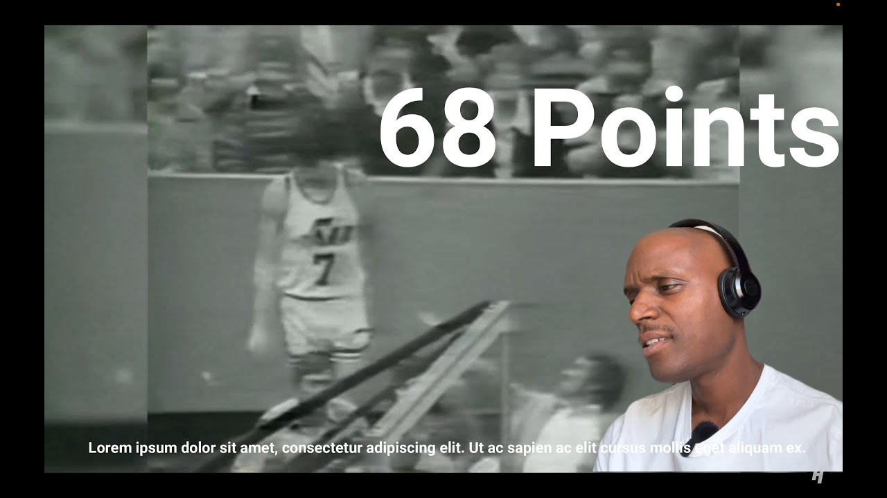 Pistol Pete Throwback 68 Point Game REACTION!!!! - YouTube