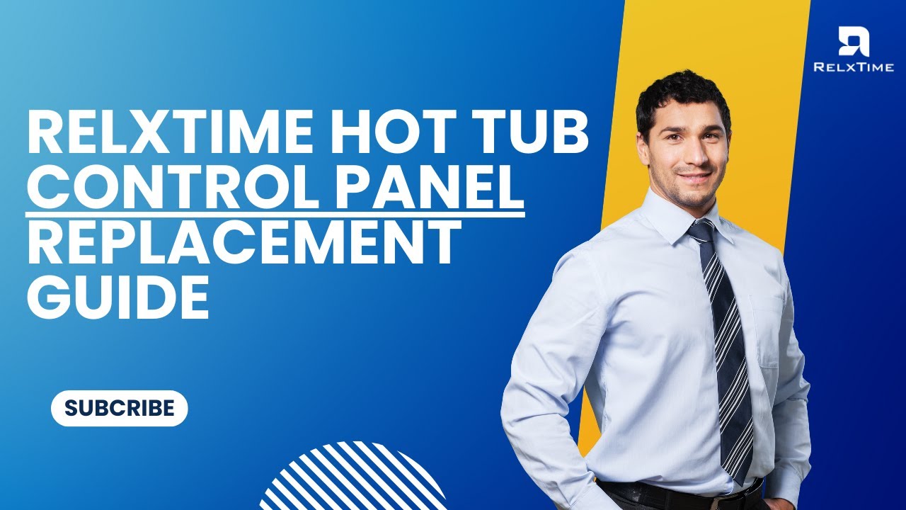 #RELXTIME Inflatable hot tub control panel replacement guide by ...