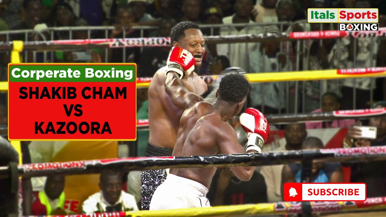 SHAKIB CHAM HIT J KAZOORA HARD IN A CORPERATE BOXING FIGHT #4K #boxing ...