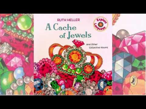 A CACHE OF JEWELS - A Read Aloud Using Collective Nouns - YouTube