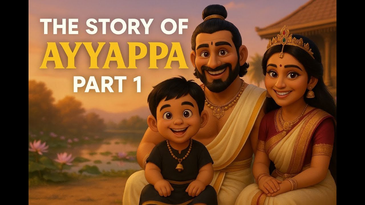 THE STORY OF LORD AYYAPPA | PART 1| DIVINE BIRTH #ayyappa #swami #ai ...